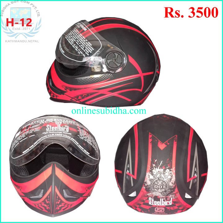 Different Type of Helmet available.